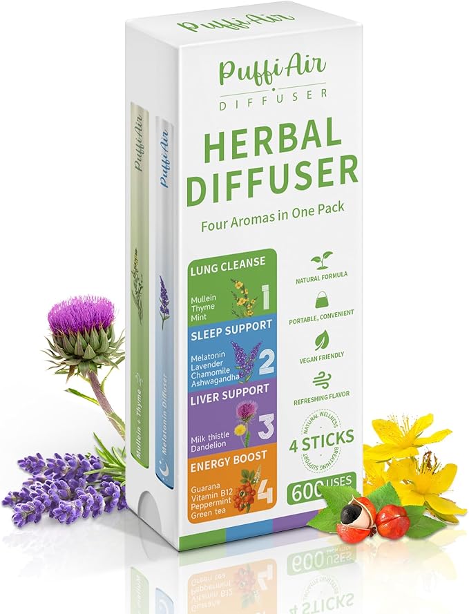 Pack of 4 Herbal Diffusers – Hellowelnes.com